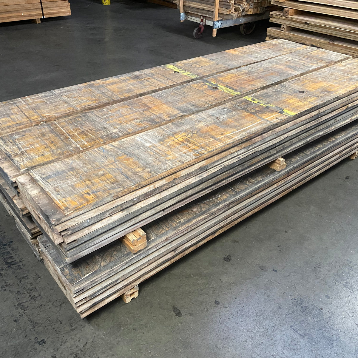 Reclaimed Boxcar Flooring #20568 (96" x 12" x 2") - Available by phone ...