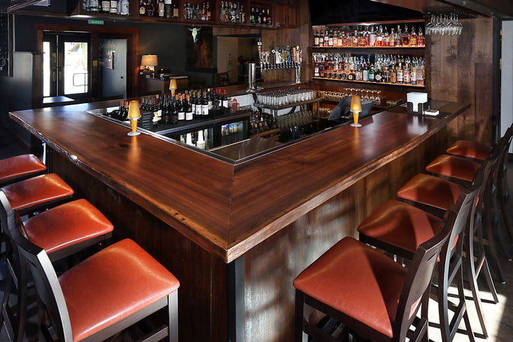 Solid Wood Bar Tops – Collector's Specialty Woods