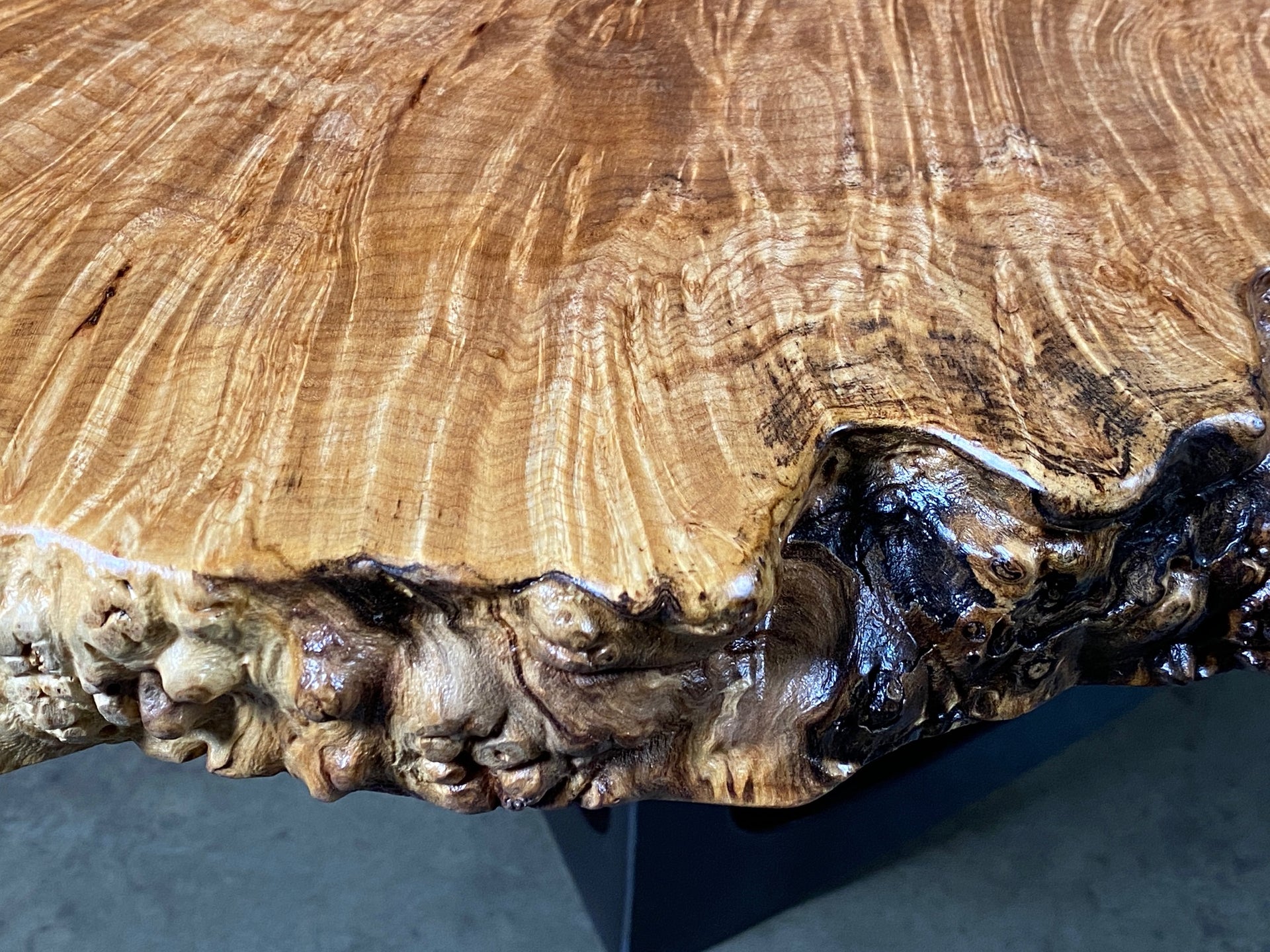 Maple Burl Breakfast/Coffee Table – Collector's Specialty Woods