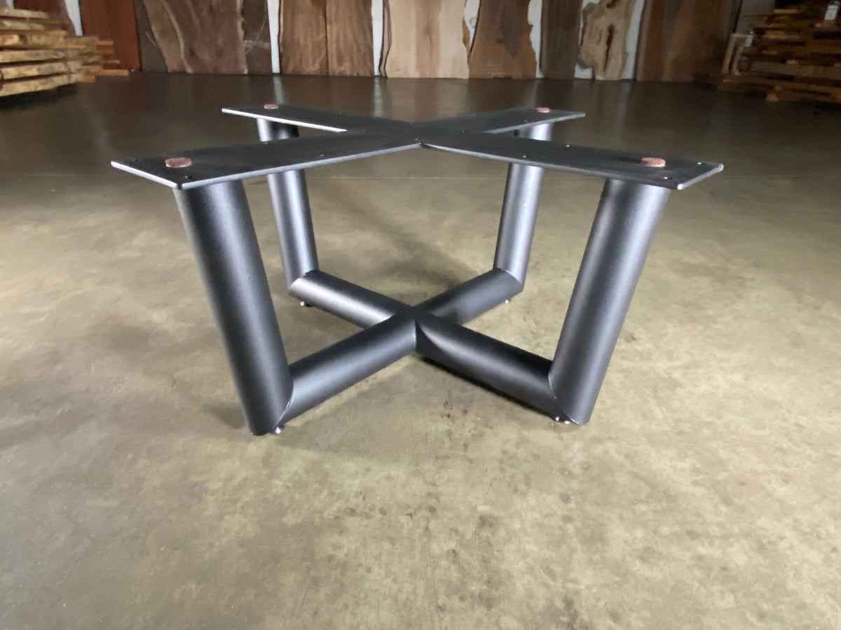 X-Tube Coffee Table Base #2037 – Collector's Specialty Woods